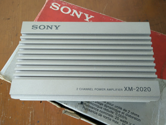 THE ORRONOCO AUDIO DIY: 90's Car Amplifier (Part 2) SONY XM2020S