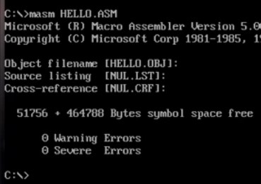 Totalecer: How to run your first Assembly Language Program using 8086 ...