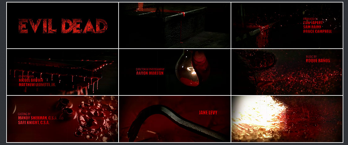 Daniel Goult AS Media Portfolio: Font Analysis and Evil Dead Font Analysis