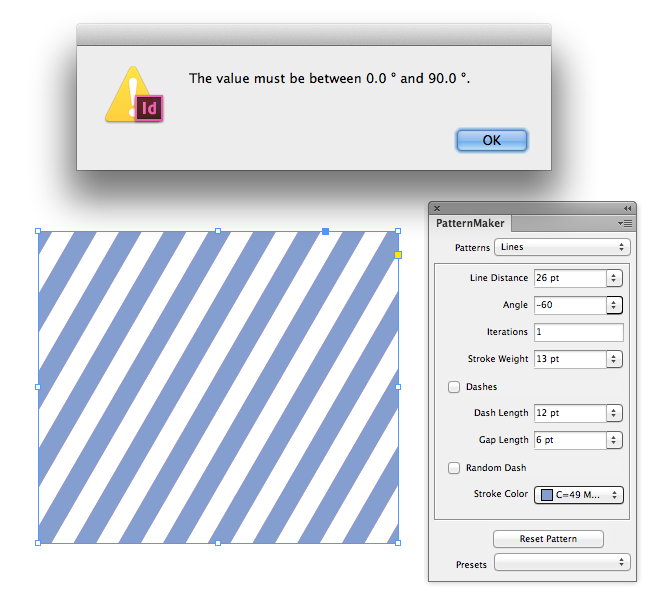 Document Geek: How to Make an Argyle Pattern in InDesign