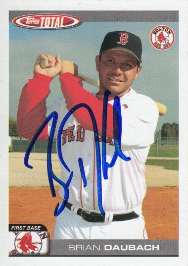 Daily Autograph: Brian Daubach