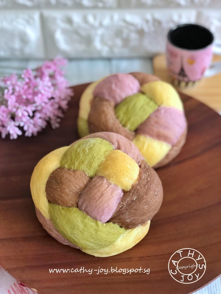 cathy's joy: 4 Colored Bread