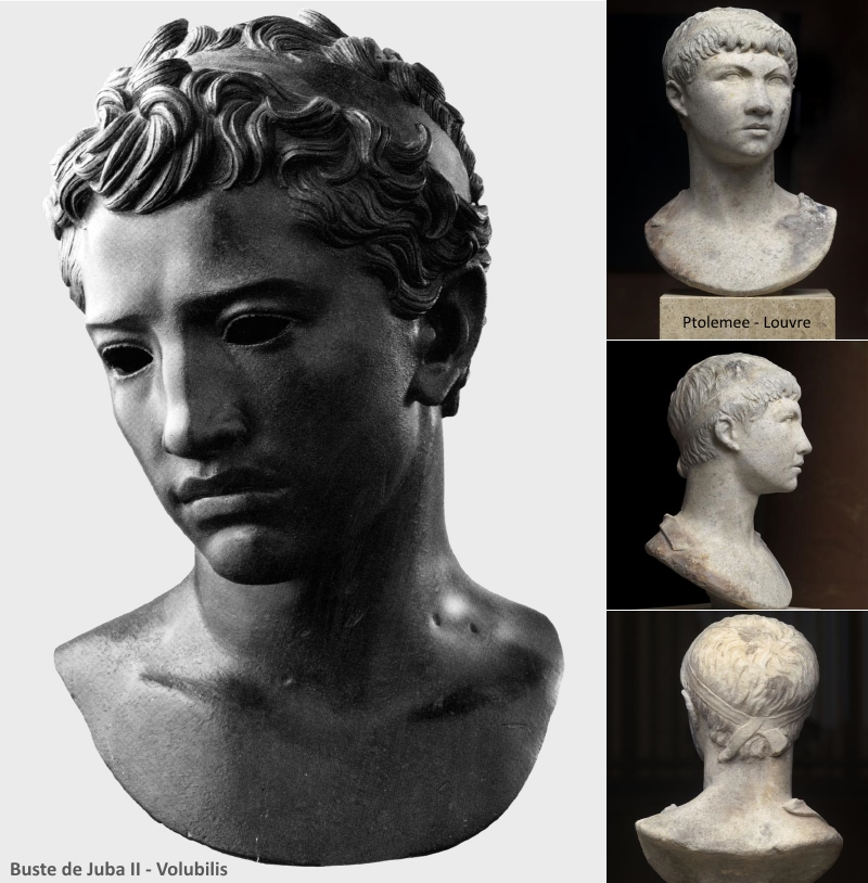 Tala uMaziɣ: LES PORTRAITS DE JUBA II, ROI DE MAURÉTANIE, ET DE ...