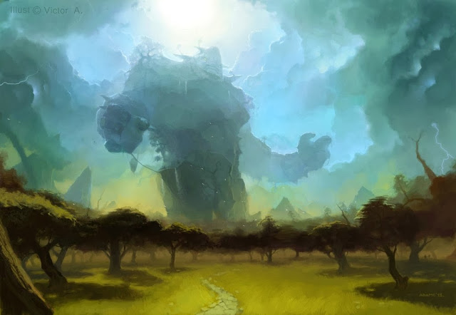 The Flying Pincushion : Mythic Monster Monday: The First Humbaba