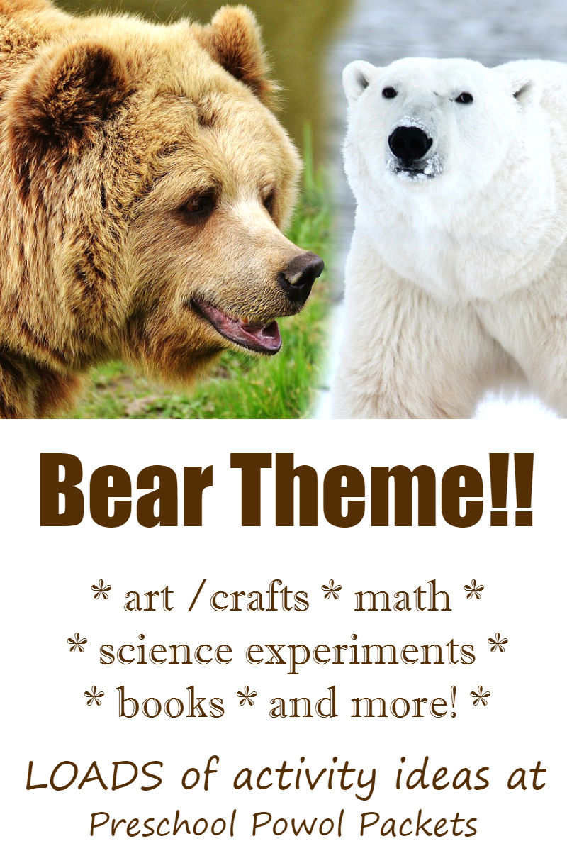 Bear Craft for Preschoolers: Time to Hibernate | Preschool Powol Packets