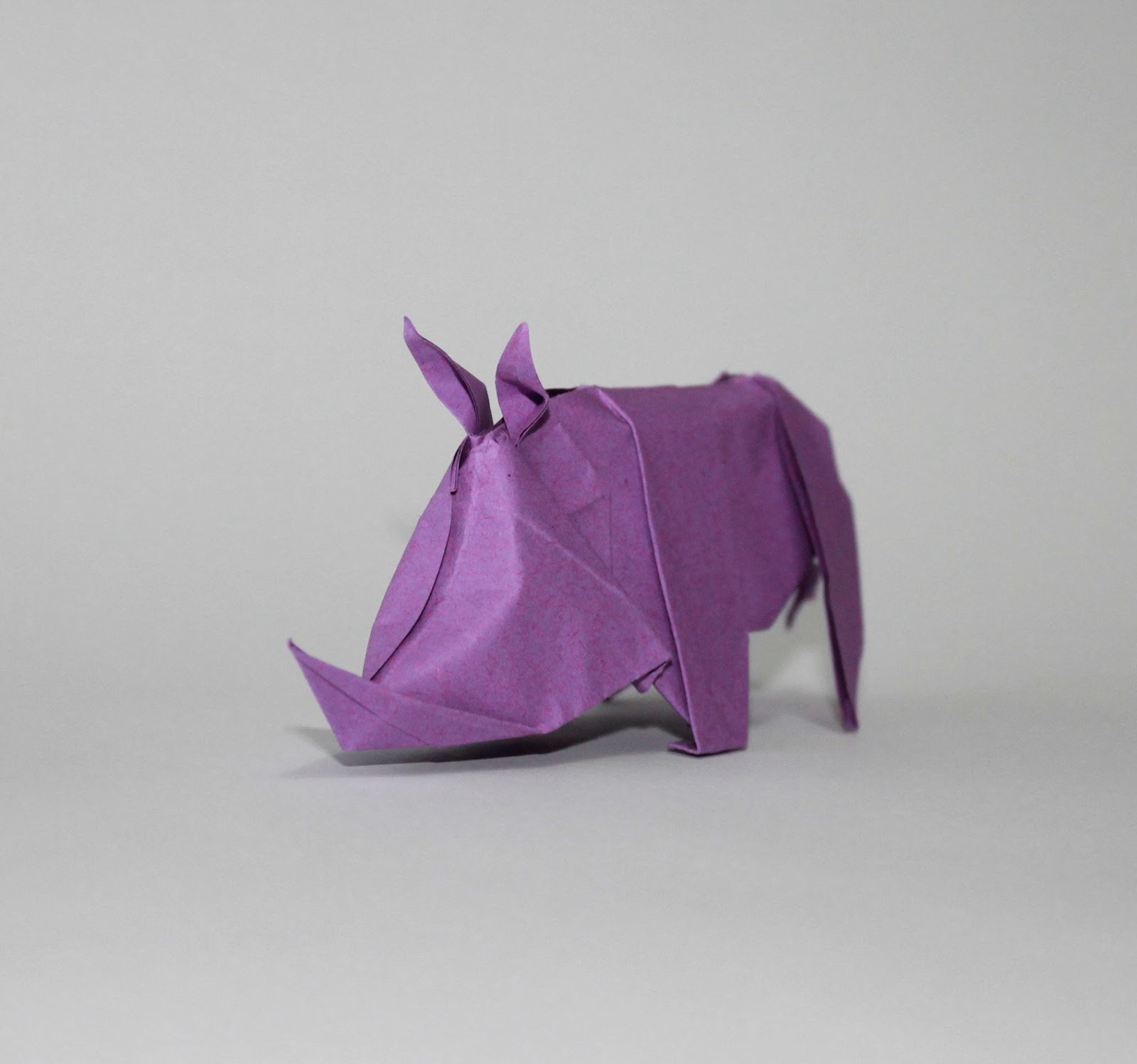 Origami KS: Rhino - Rhinoceros