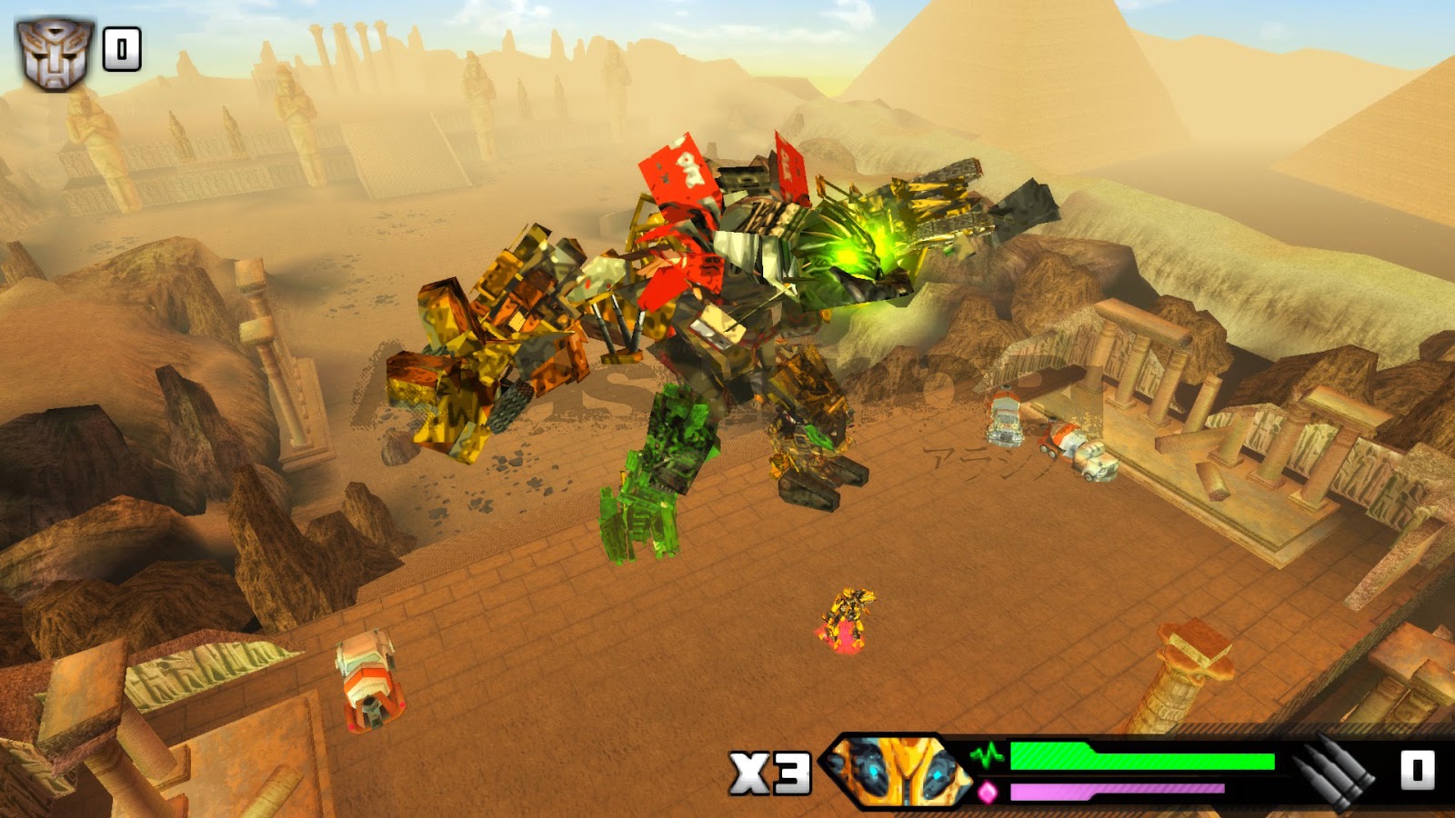 [PSP] - Transformers : Revenge of the Fallen (USA) | Kimoshite (アラシのビ)