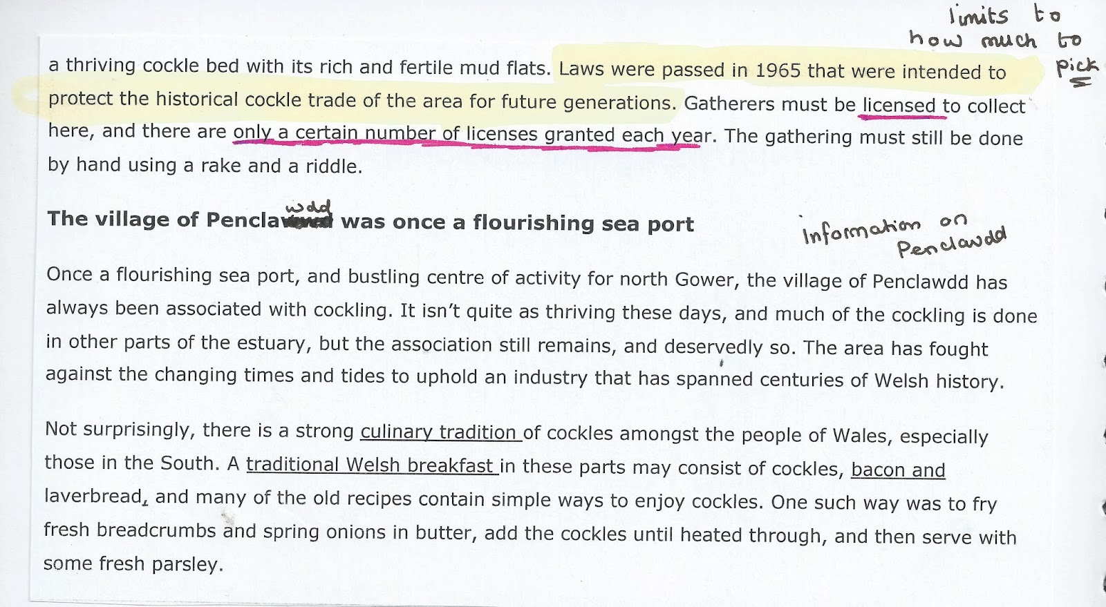 FH3T04 - Major Photography Project: 6. About The Cockle Pickers