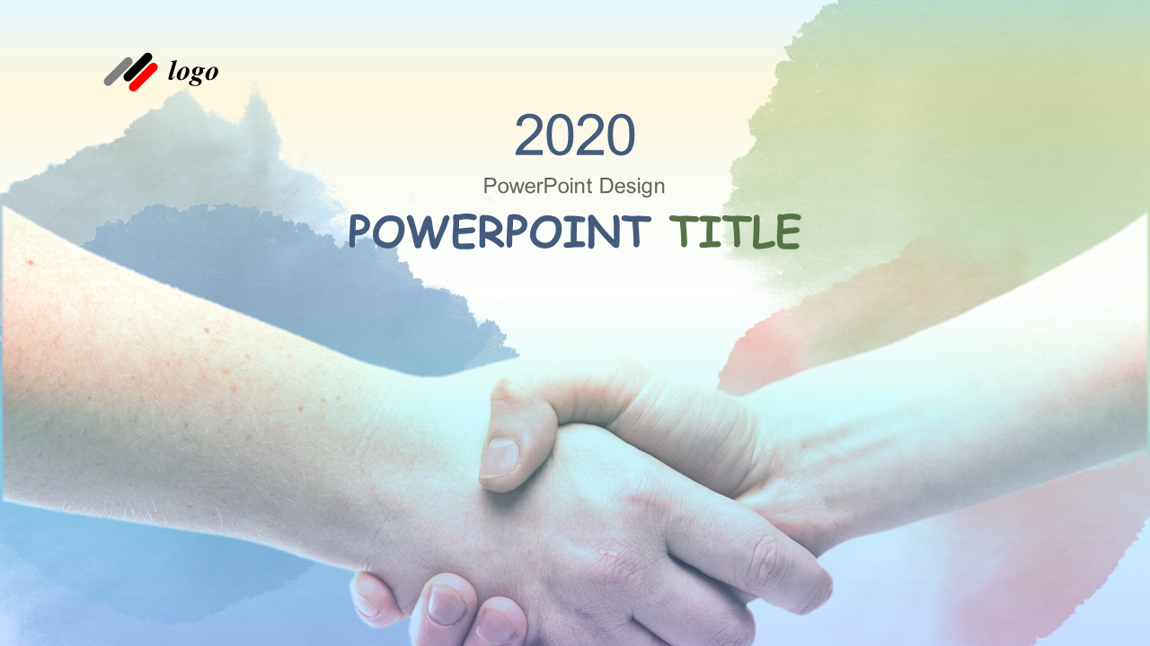 Handshake Background PowerPoint Templates - PowerPoint Free