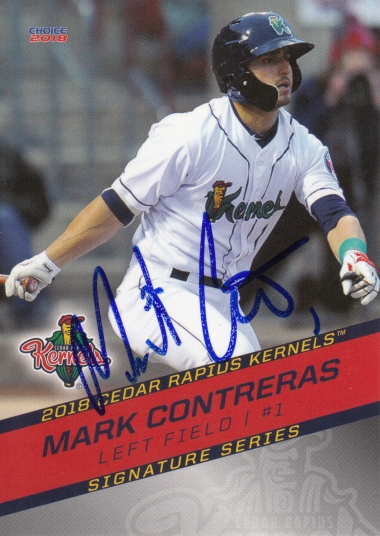 Daily Autograph: Mark Contreras