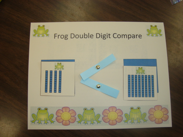 The Elementary Math Maniac: Frog and Flower 10 Frame: My first link up ...