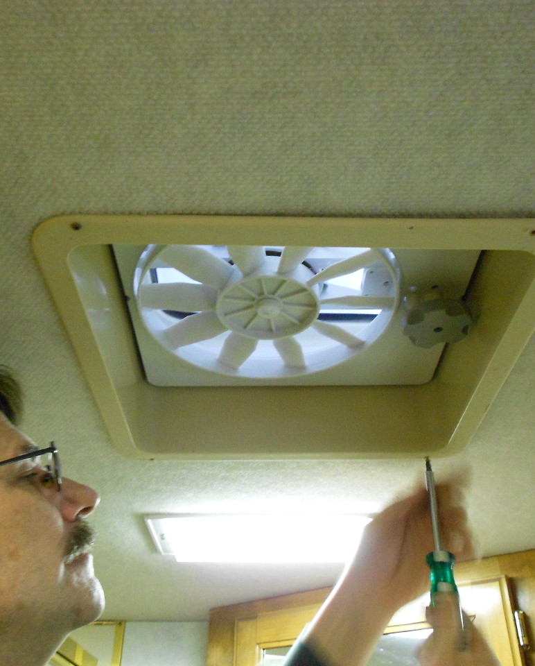 What A View!!! : Motorhome Modification - VORTEX FAN INSTALLATION