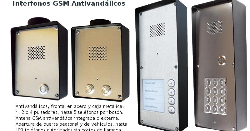 Porteros inalámbricos GSM: la solución versátil - Instalaciones ...