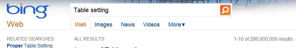 MARIETTE'S BACK TO BASICS: {Table Setting versus Table Scape}