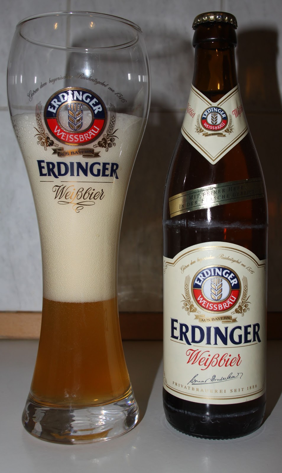 Black Bens Ølblog: Erdinger Weissbier