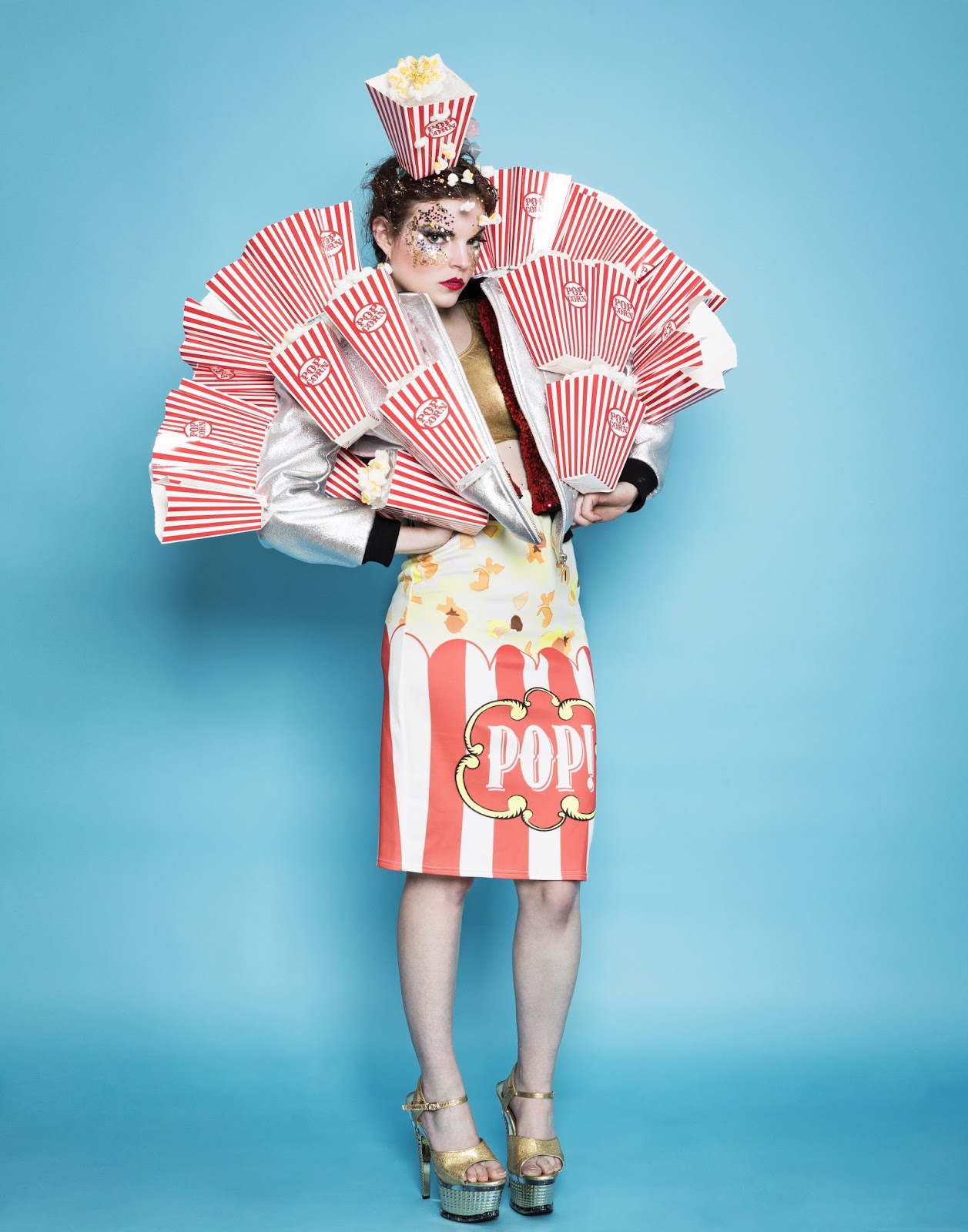 Cycle in Heels : Hearts & Popcorn