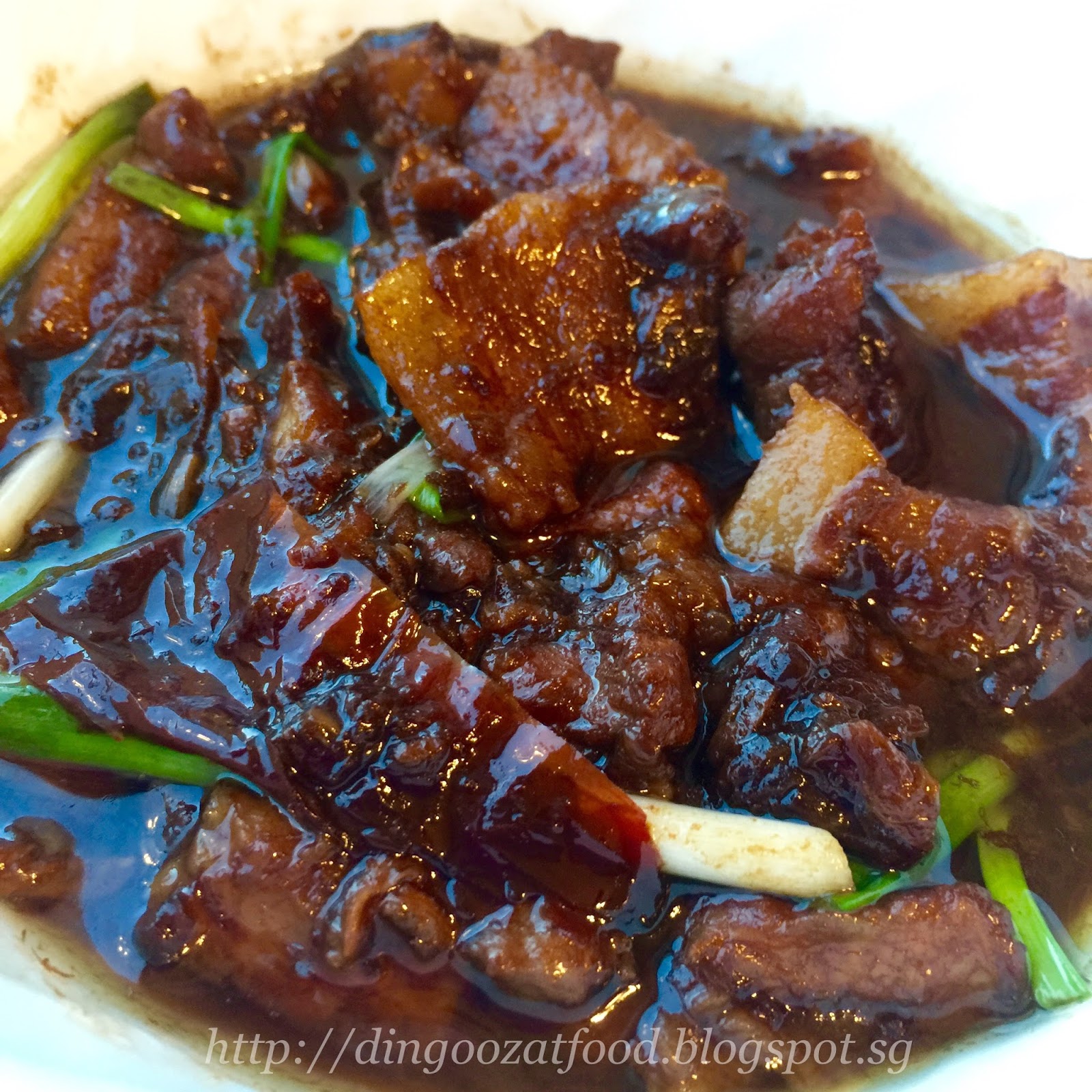 Miki's Food Archives : Rice Cooker Pork Belly With Salted Fish 电饭锅咸鱼花腩煲