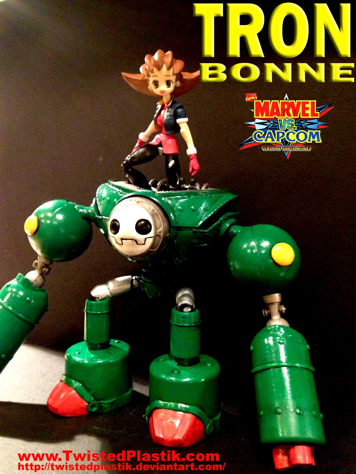 Twisted Plastik: Tron Bonne Custom Figure