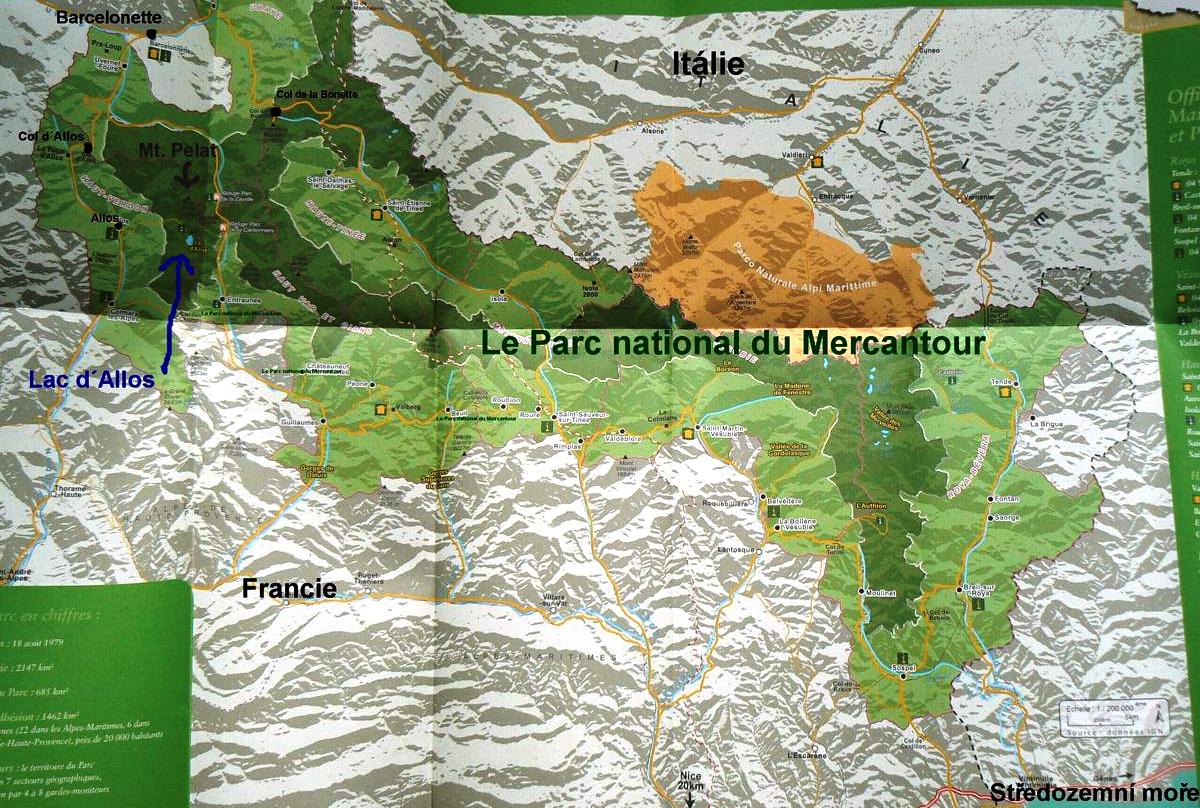 Papouš: Národní park Mercantour a Alpy jižní Francie