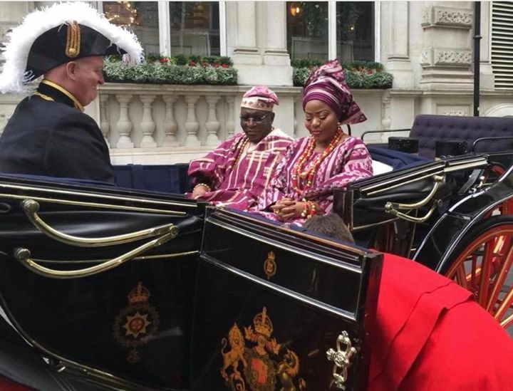 Maestro's Media: WHEN JUSTICE GEORGE OGUNTADE & WIFE VISITED THE QUEEN ...