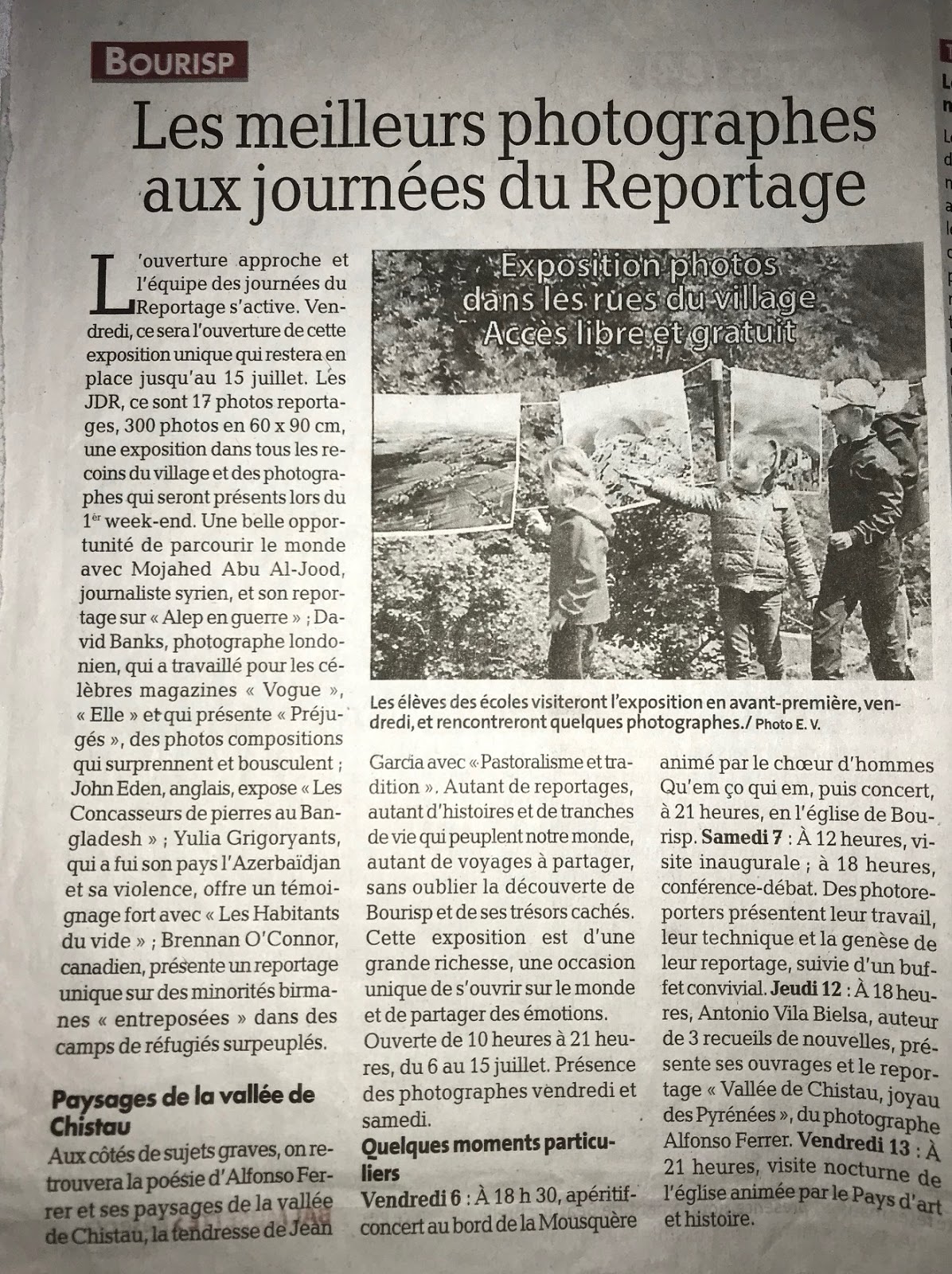 Journées du photoReportage: Les journées du reportage dans la presse 2/6