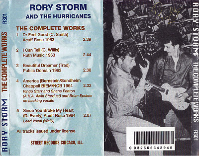 O Baú do Edu: IMPERDÍVEL - RORY STORM AND THE HURRICANES