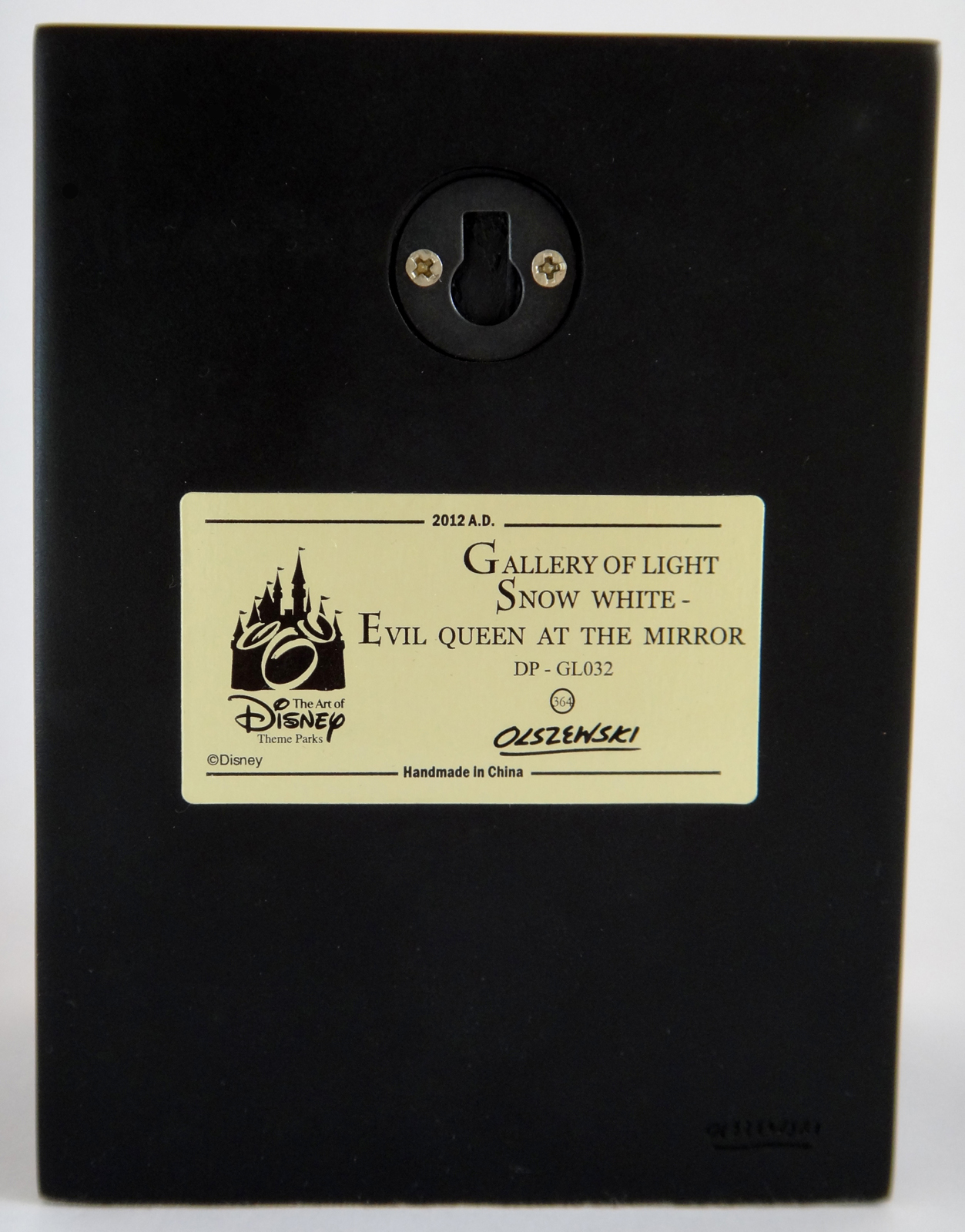 Filmic Light - Snow White Archive: Gallery of Light Boxes by Olszewski