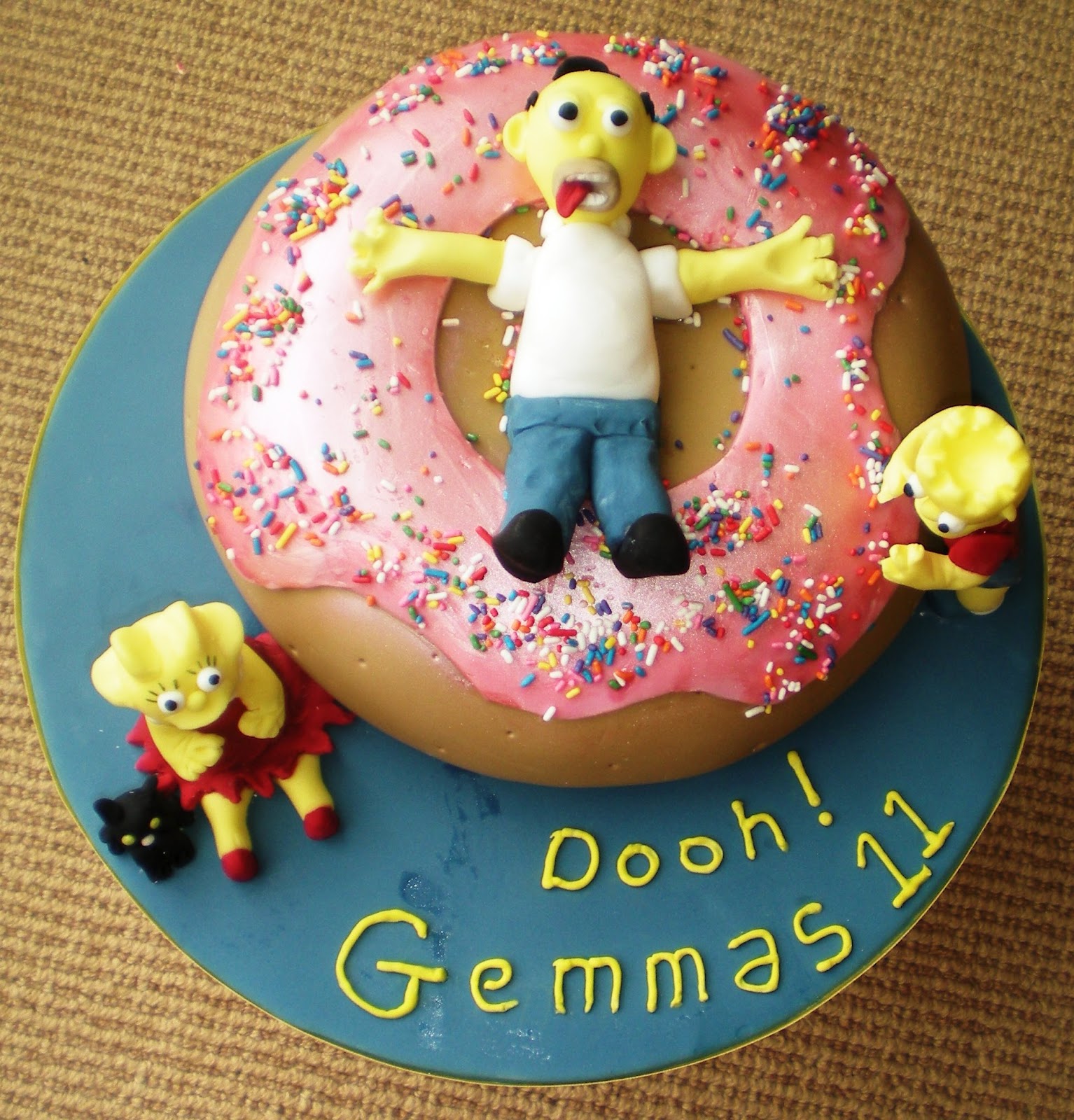 Strictly Baking: Simpsons' Cake