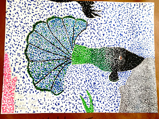 ART with Mrs. Garrett!: 6th Grade Pointillism Animals