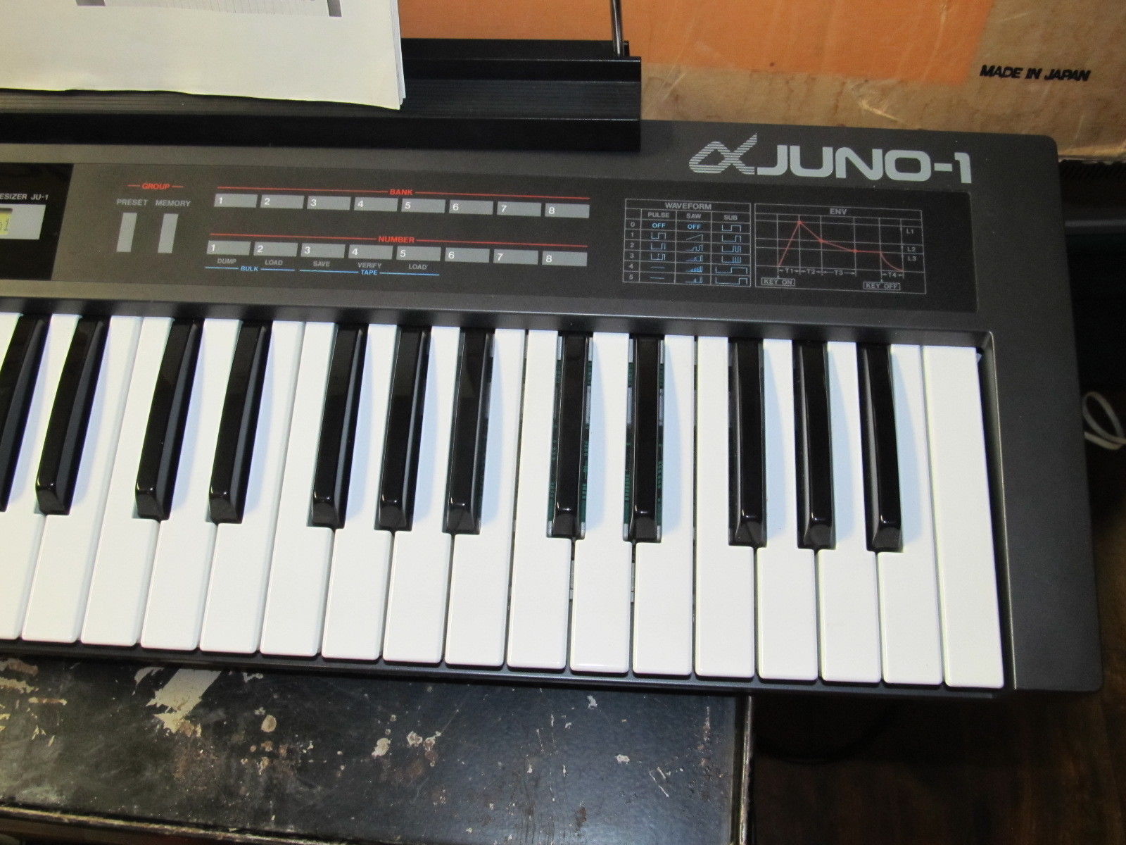 MATRIXSYNTH: Roland JUNO 1 Keyboard, Synthesizer in Original Box