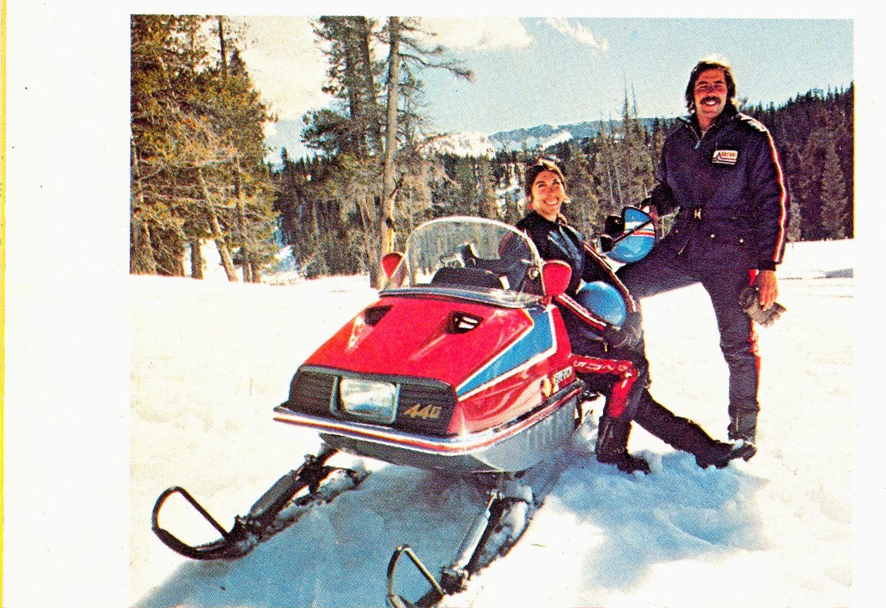 CLASSIC SNOWMOBILES OF THE PAST: THE 1974 SUZUKI XR-440 SNOWMOBILE
