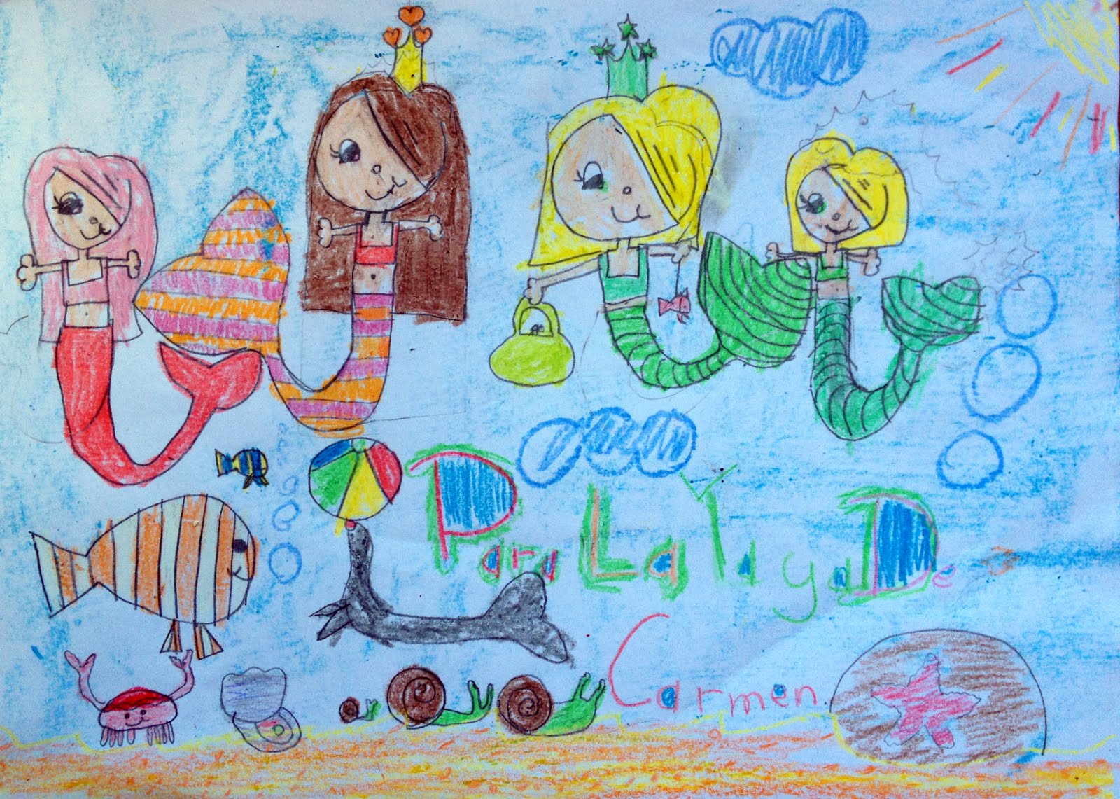 No sin mis hijos: Dibujos