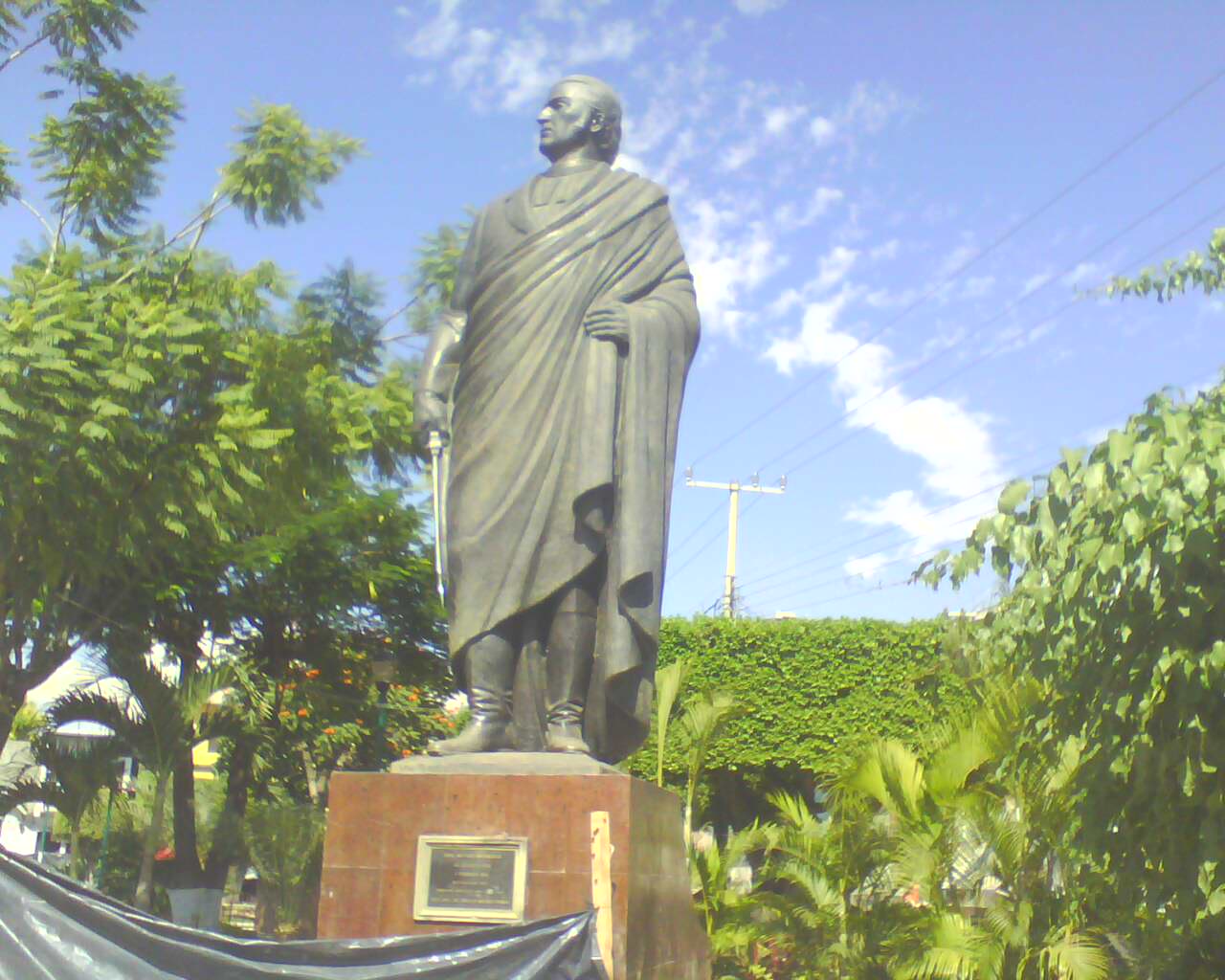 center of xochitepec: Zocalo of Xochitepec