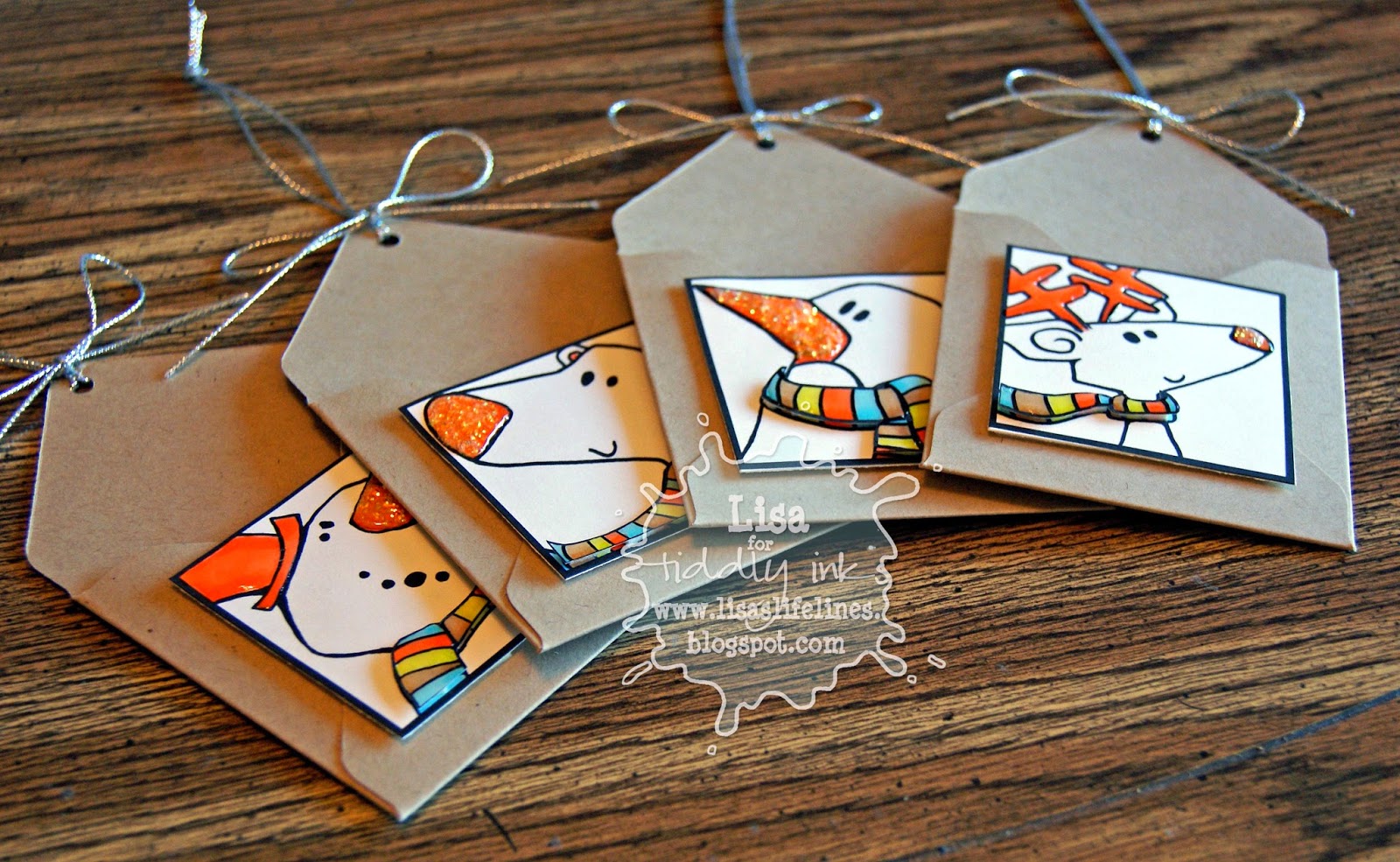 Lisa's Life Lines: MINI Envelope Gift Card Tags