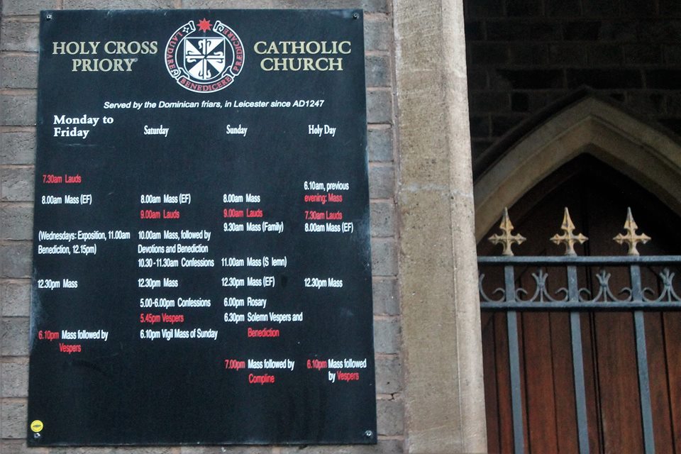 Martin Brookes Oakham: Holy Cross Priory Catholic Church Leicester