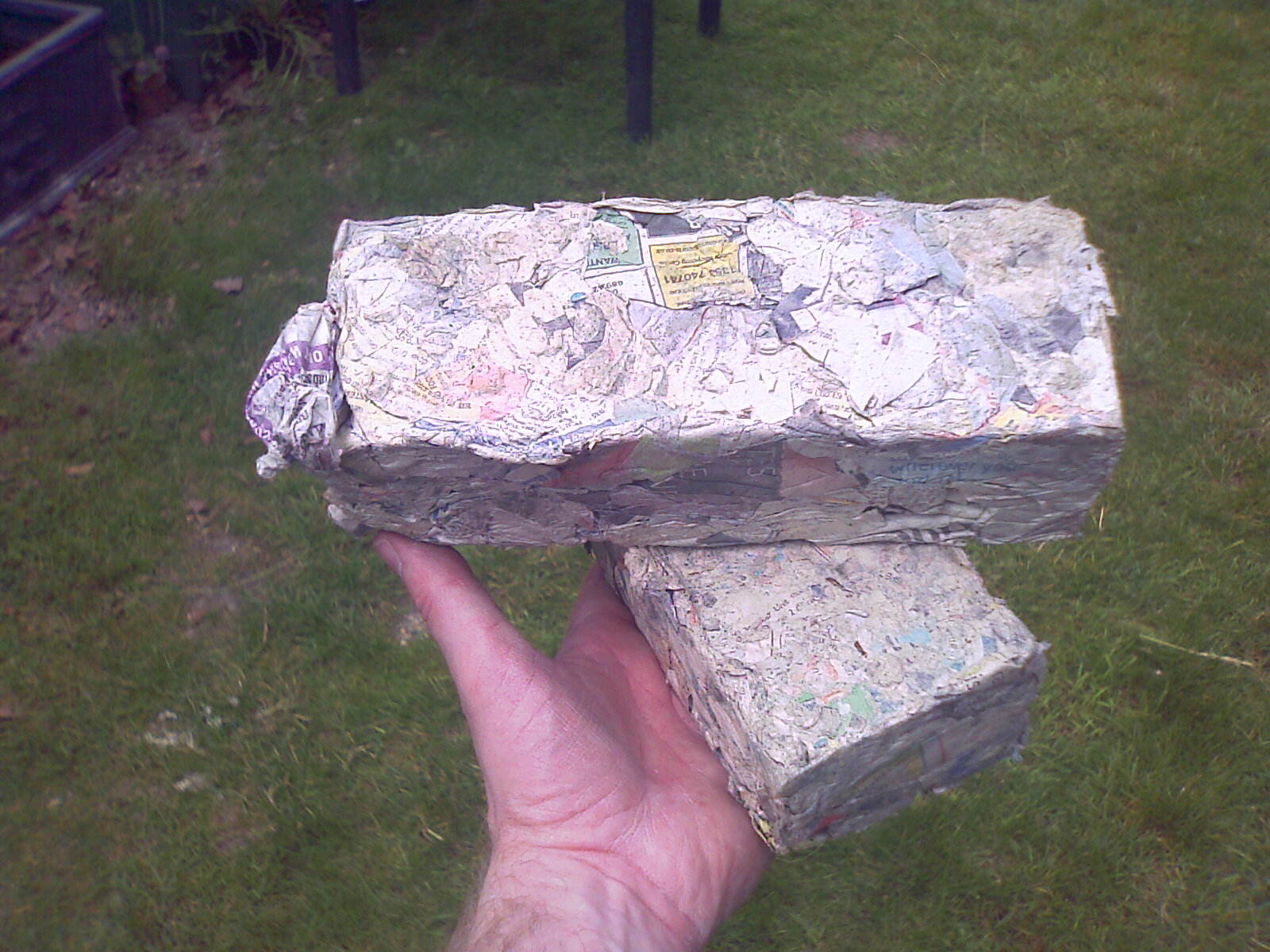 Living Life As It Is: 'Newspaper' bricks to brag about