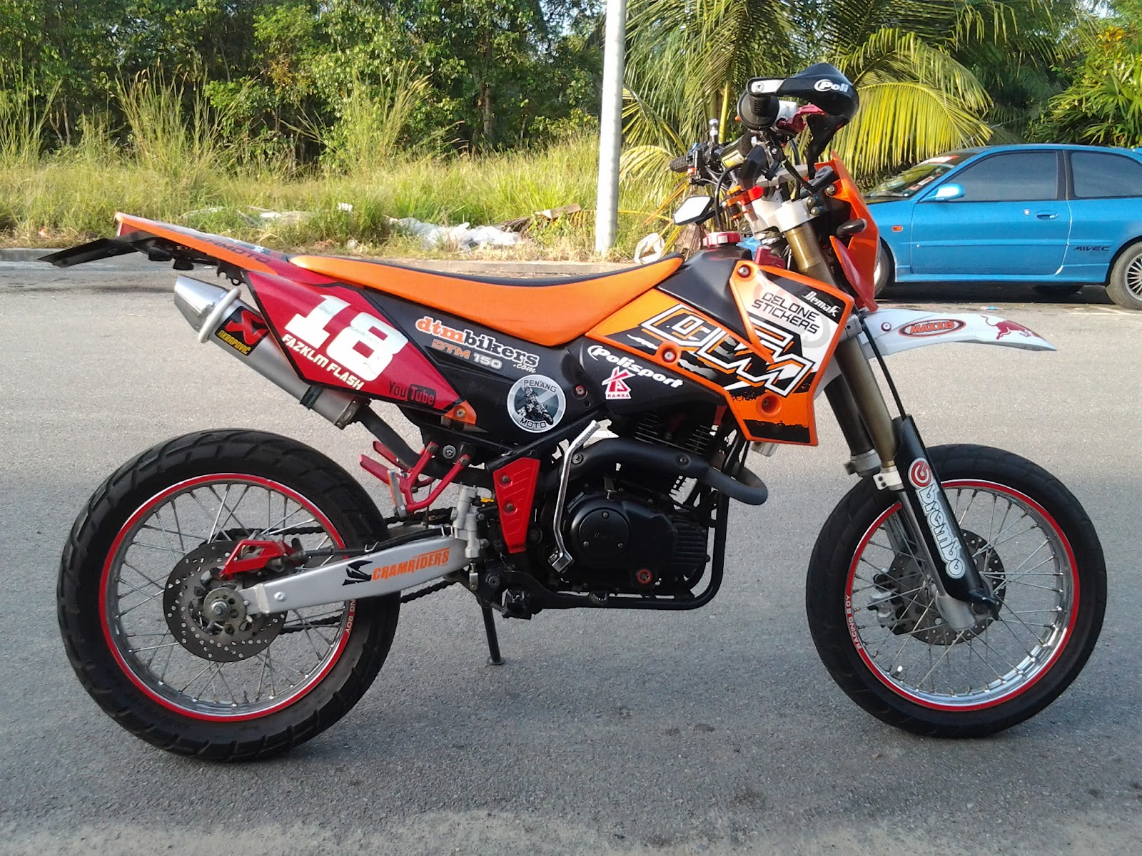 DTM 150 PXM at Chayer Motowork - SuperXmoto | SuperMoto