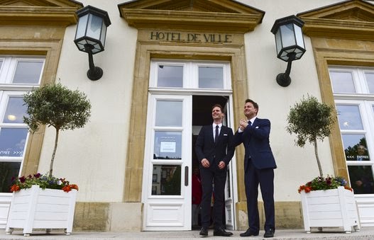 Photos from Luxembourg's Prime Minister's wedding to gay partner
