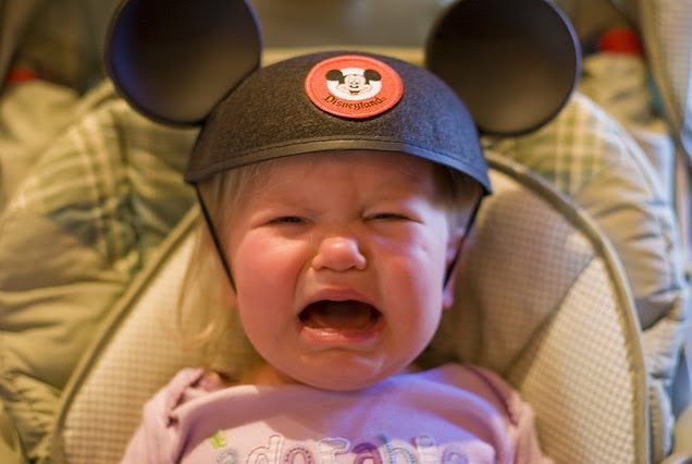 Kids Crying at Disneyland