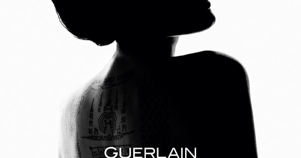 Angelina Jolie stars in the Mon Guerlain Fragrance Campaign