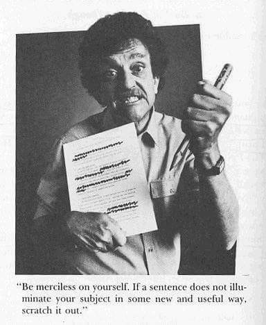 Creative Writing Pedagogy, Fall 2020: Vonnegut's Rules for Writing