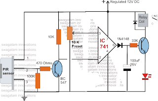 Passive Infra Red (PIR) Sensor Pinouts, Datasheet Application Note ...