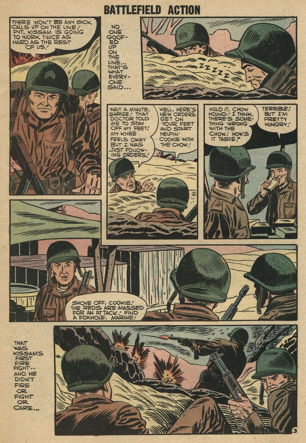 Old-fashioned Comics: Battlefield Action #16-#62 (1956) Complete Series ...