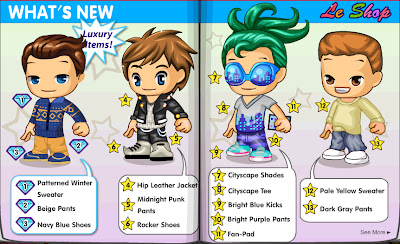 Fantage News: Fantage New Clothes