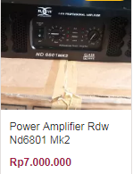 Daftar Harga Power RDW Terbaru