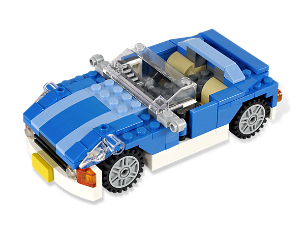 Jual Lego Murah Indonesia: Lego Creator - Blue Roadster (6913)