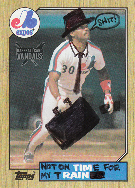 Sons of Steve Garvey: Off-Day Distraction: Baseball Card Vandals