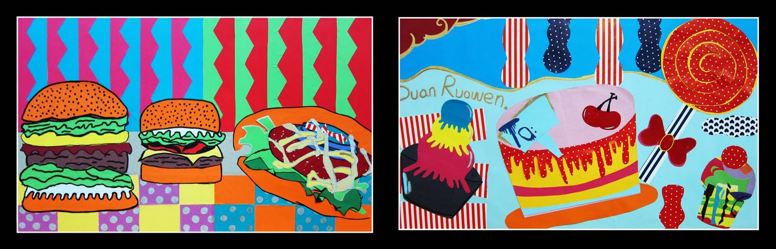 Composite Art & Design: Food in Pop Art (Art Club)