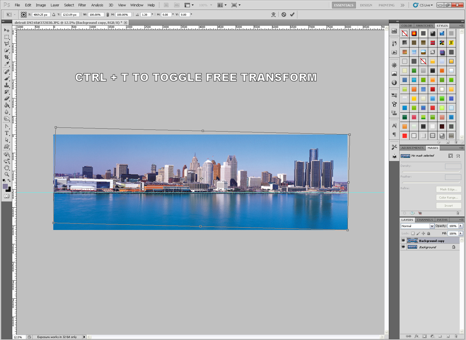 Five Minute Photoshop Tutorials - Mini-Planet ~ 4DragonsMedia