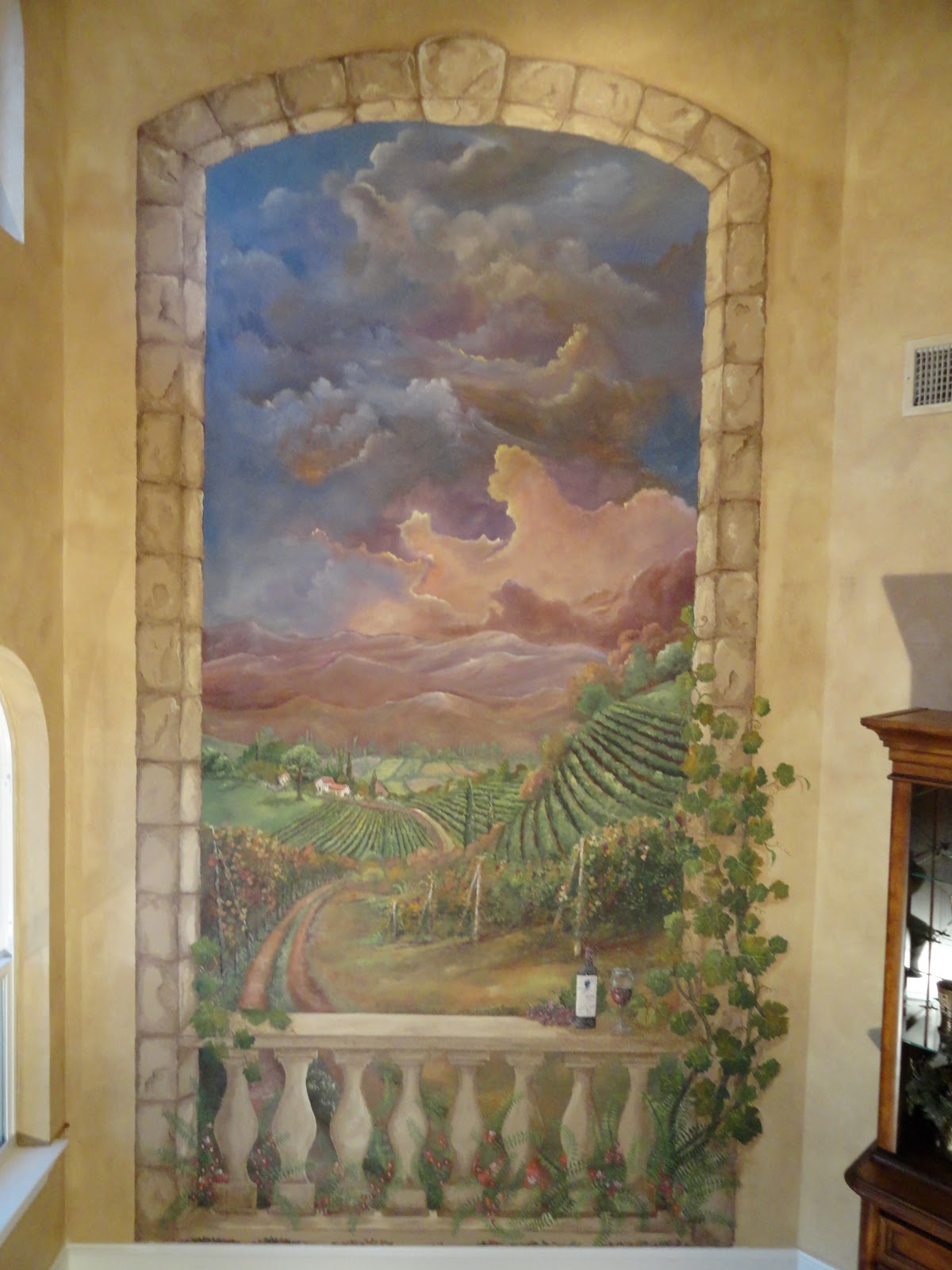 Artistic Mural Works: Mural Works for Interior Decoration Becoming a ...